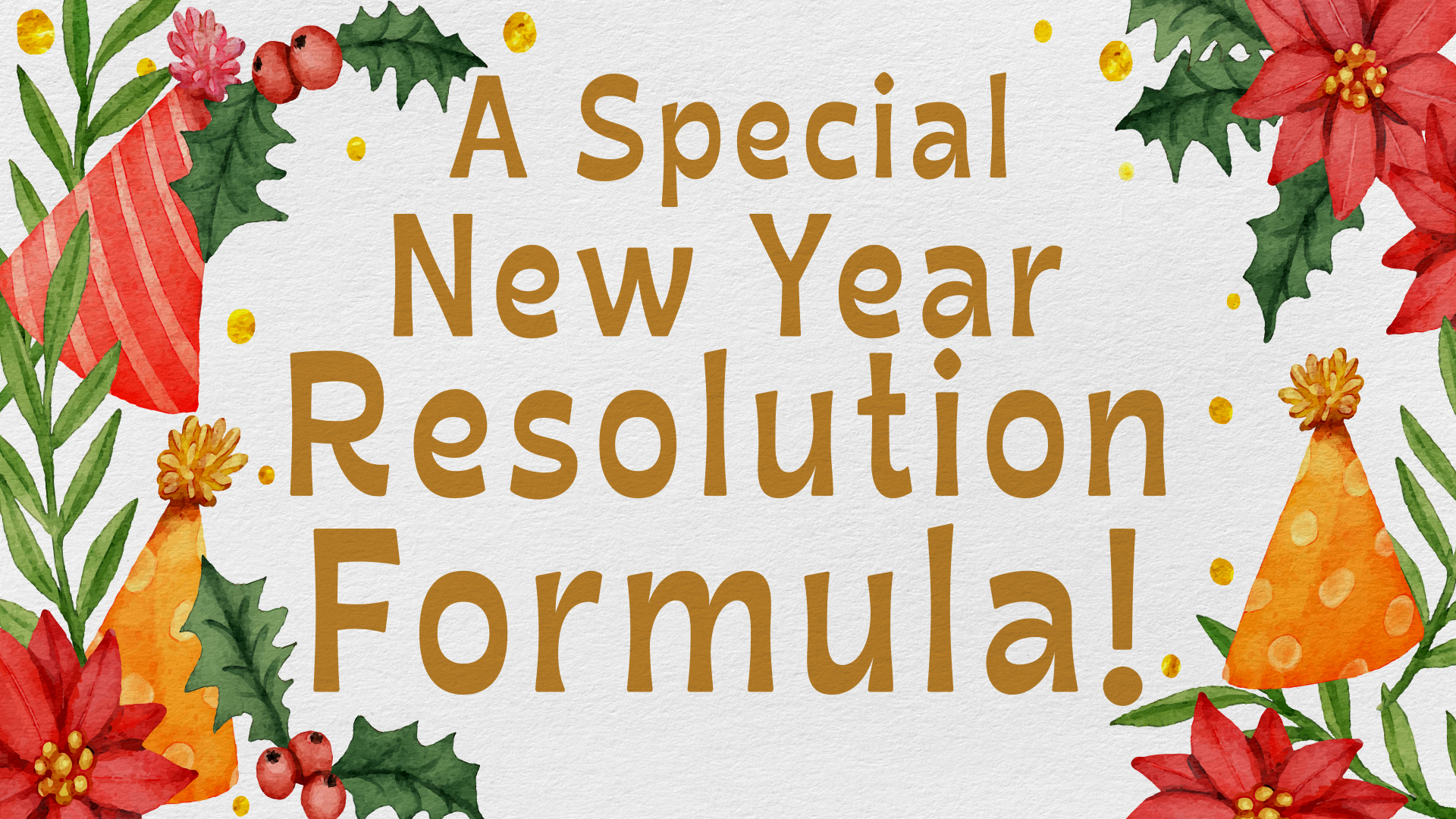 A Special New Year Resolution for 2024! - HAQ | New Resolution, Islamic ...